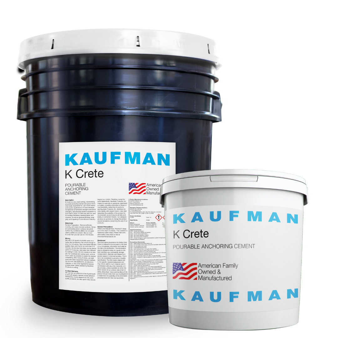 K Crete | KAUFMAN PRODUCTS
