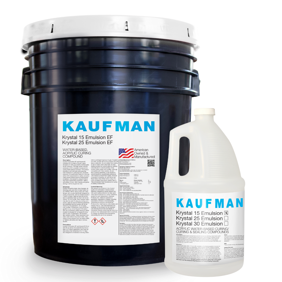 Water-Based Curing Compounds | KAUFMAN PRODUCTS