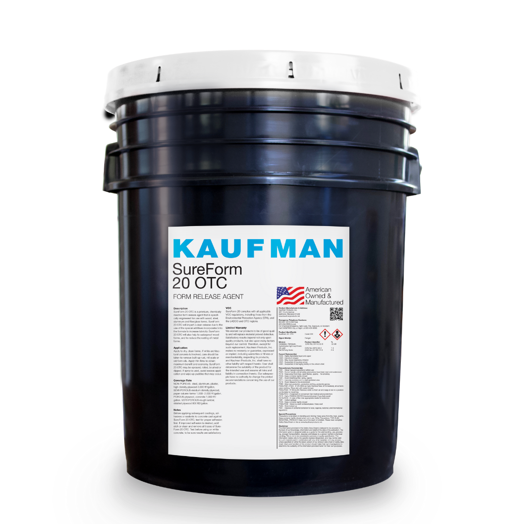 SureForm 20 OTC | KAUFMAN PRODUCTS